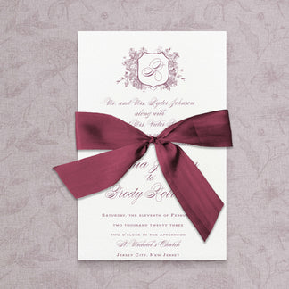 Silk Ribbon Knot – Bellezza Invitations