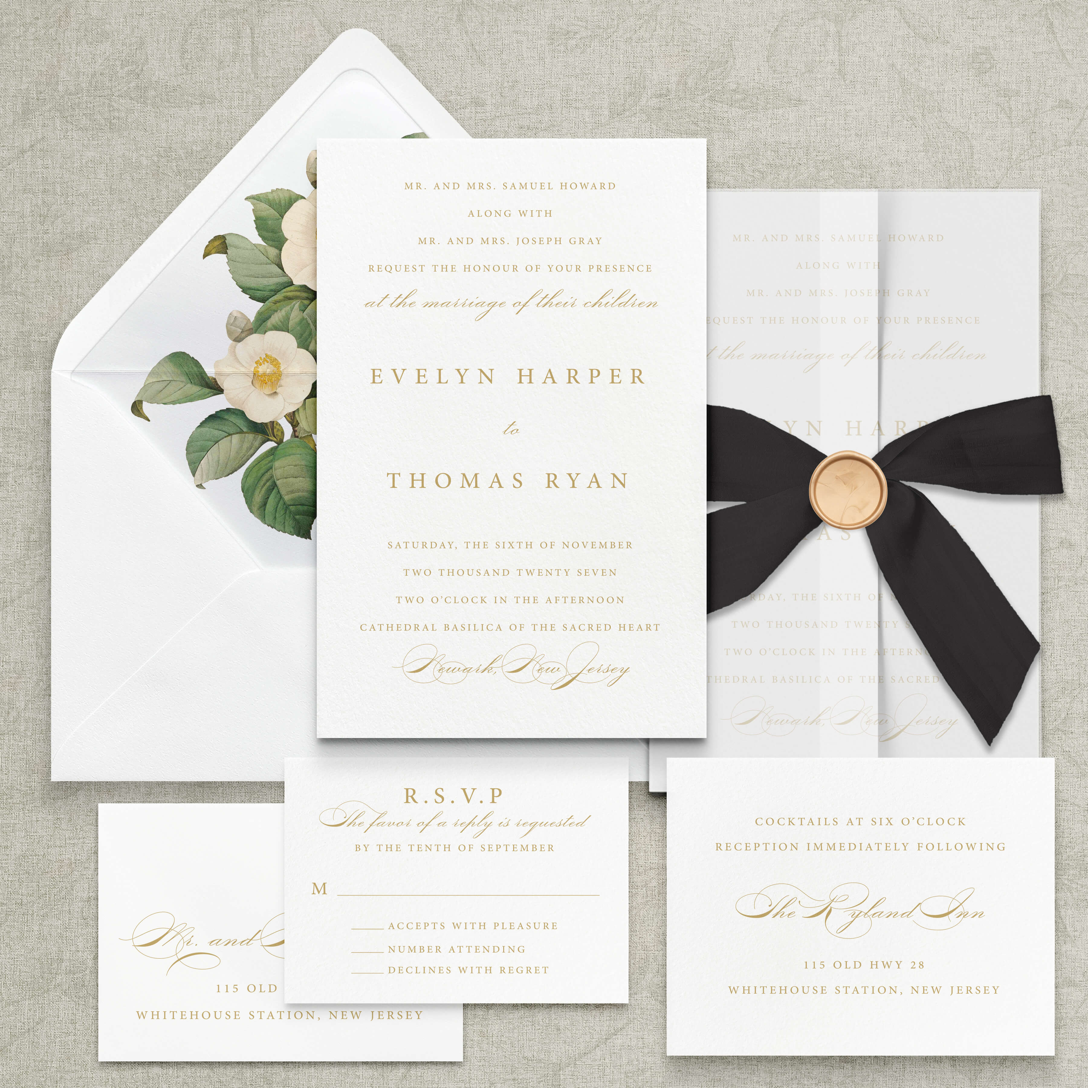 Camellia Collection – Bellezza Invitations