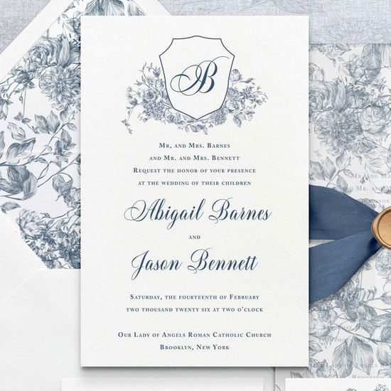 Giulia II Wedding Invitation – Bellezza Invitations