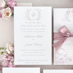 Dahlia Wedding Invitation – Bellezza Invitations
